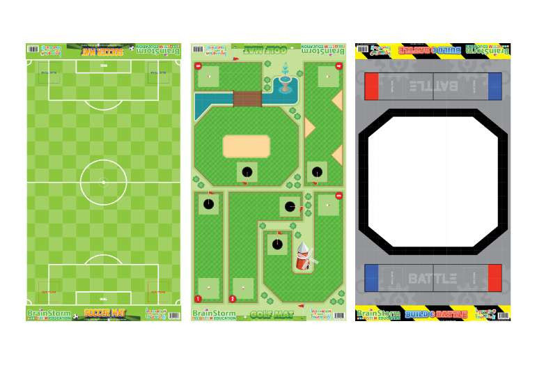 Early Learner Robotics Mat Set, 3 Mats Plus Game Pieces | Geyer ...