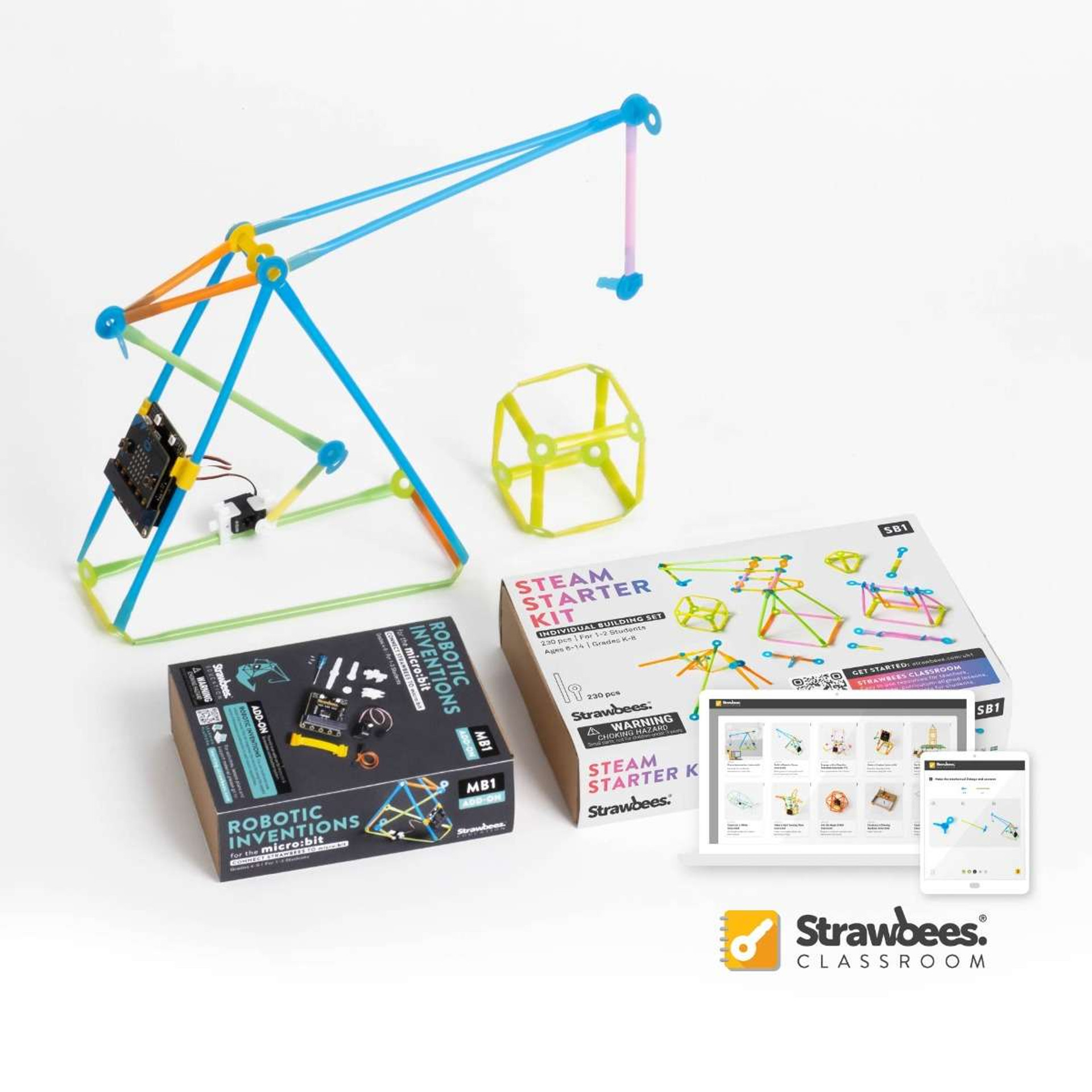 Strawbees Steam Starter Robotics Micro Bit Geyer Instructional Products