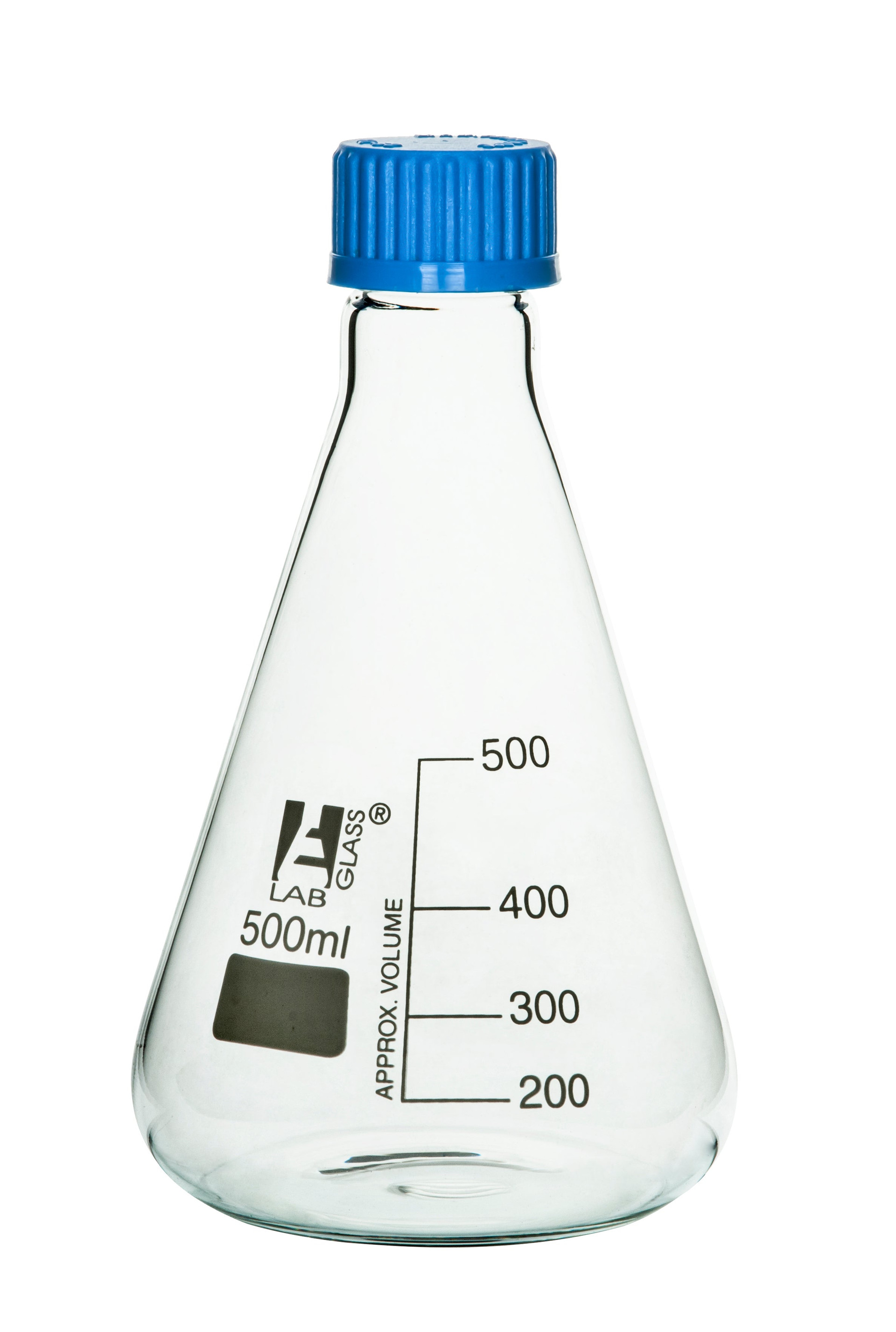 Erlenmeyer Flask, 2000ml - Borosilicate Glass - Wide Neck, Conical ...