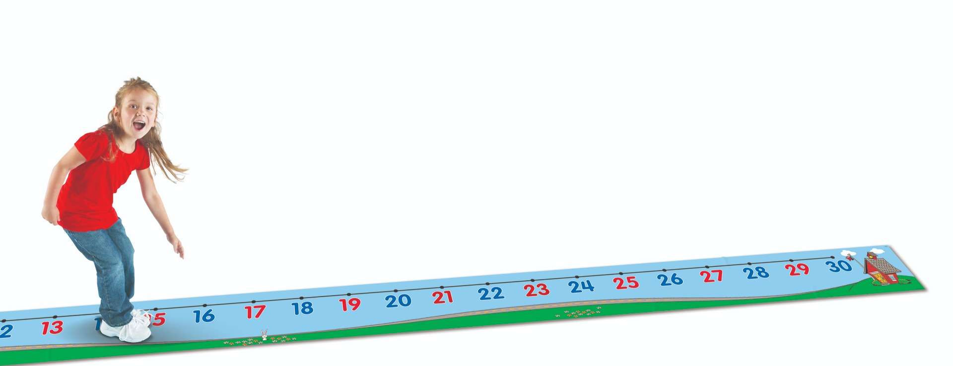 Fishy Number Line Floor Graphic | Geyer Instructional Products