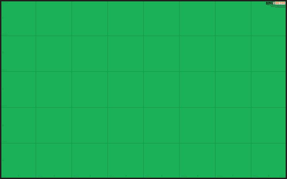 Wonder League Robotics Competition Grid Mat, 150cm x 240cm with 30cm ...