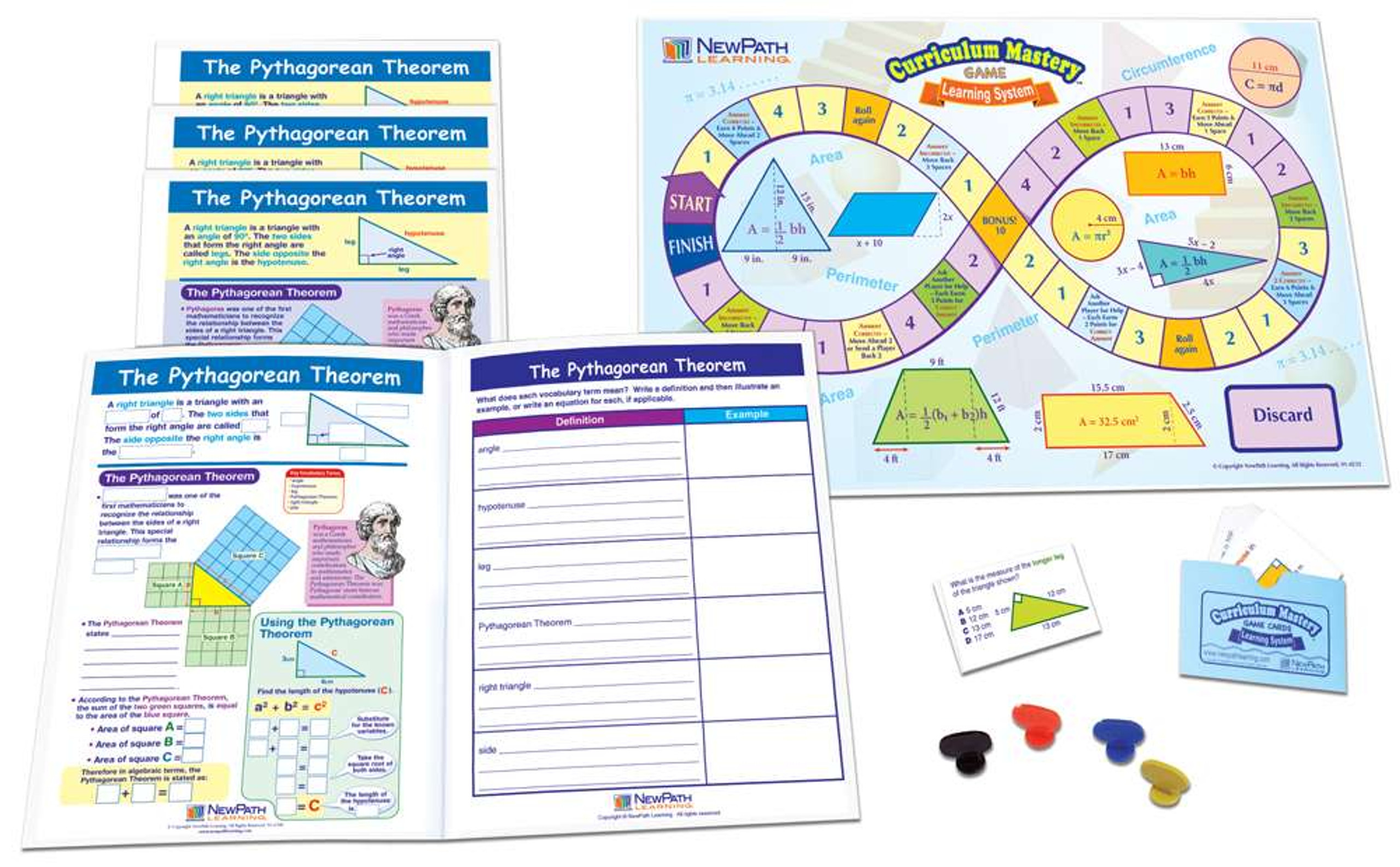 Pythagorean Theorem Tile Set | Geyer Instructional Products