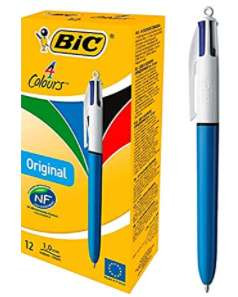 BIC Round Stic Xtra Life Ballpoint Pen, Medium Point (1.0mm), Blue, 240 ...