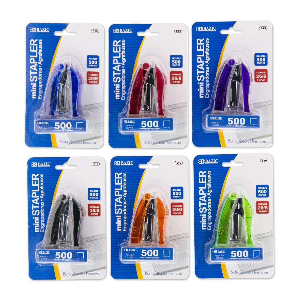 5000 Ct. Standard (26/6) Staples 24 Packs - 224286 | Geyer ...