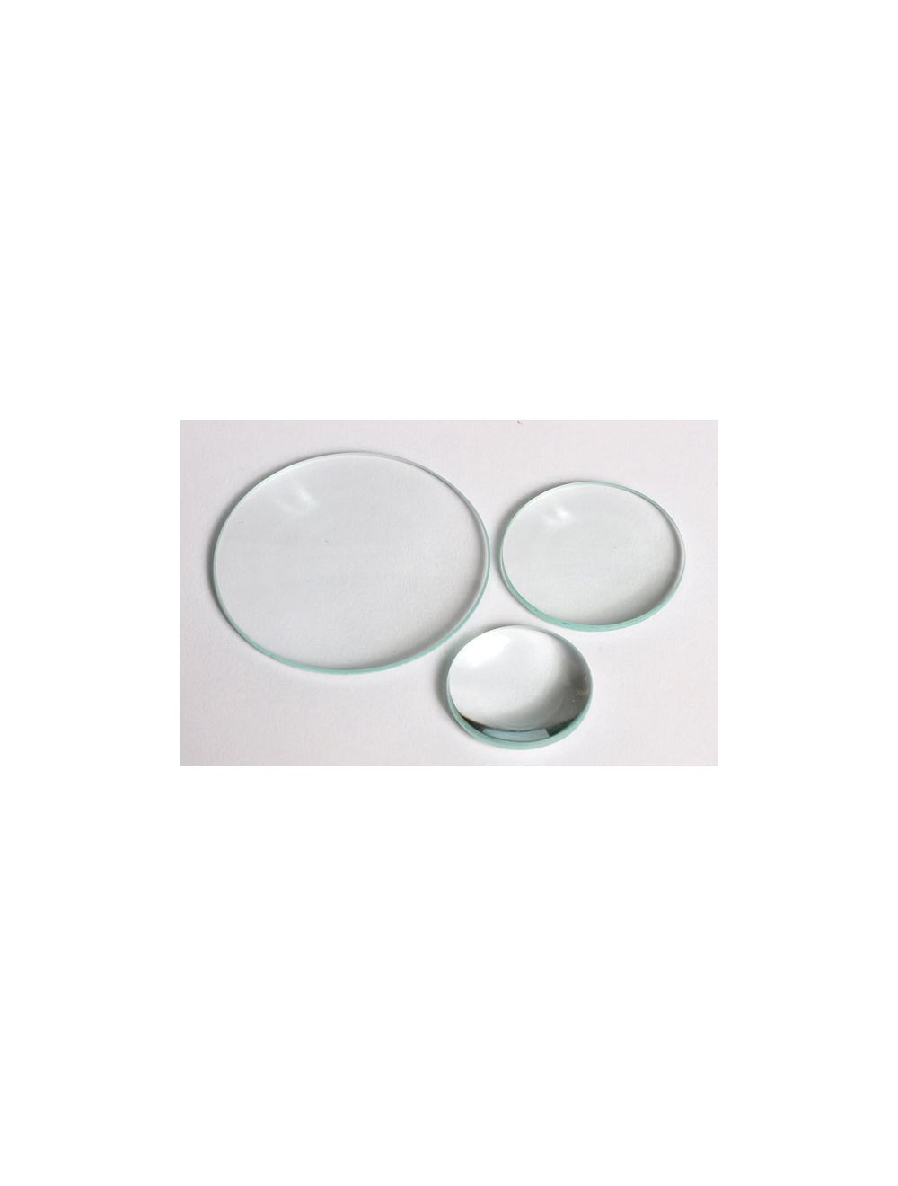 ACRYLIC LENS, DOUBLE CONVEX, 89MM LONG, 15MM THICK, 25MM ACROSS THE ...