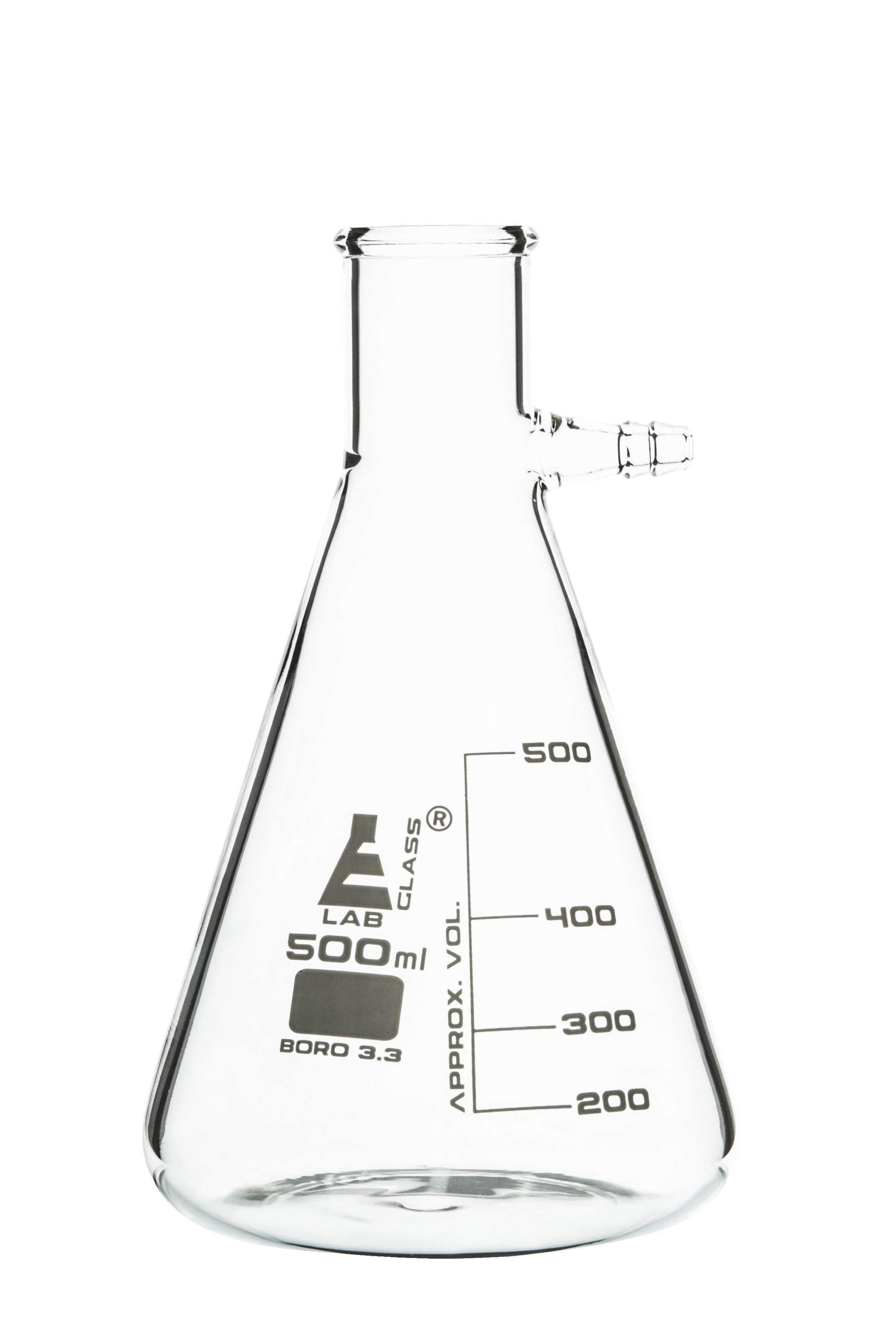 Erlenmeyer Flask, 2000ml - Borosilicate Glass - Wide Neck, Conical ...