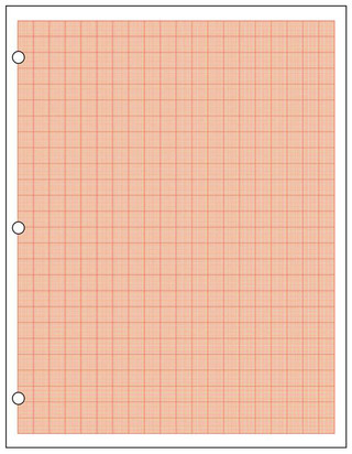 Metric Graph Paper, 1 cm - Red - 500 Sheet Ream | Geyer Instructional ...