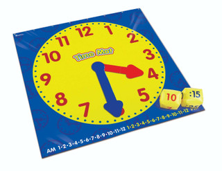 Hop Around the Clock - Telling Time Mat | Geyer Instructional Products