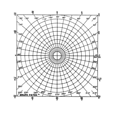 Graph Stickers - Polar (50 Stickers) | Geyer Instructional Products