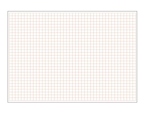 17" x 22" Graph Paper, 1/2" SQ. - Red - 25 Sheets | Geyer Instructional ...