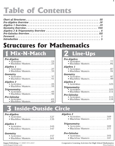 Cooperative Learning & Mathematics: High School Activities (Grades 8-12 ...