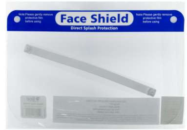 Plastic Face Shield, Clear, 1/EA (Set of 100 EA) | Geyer Instructional ...