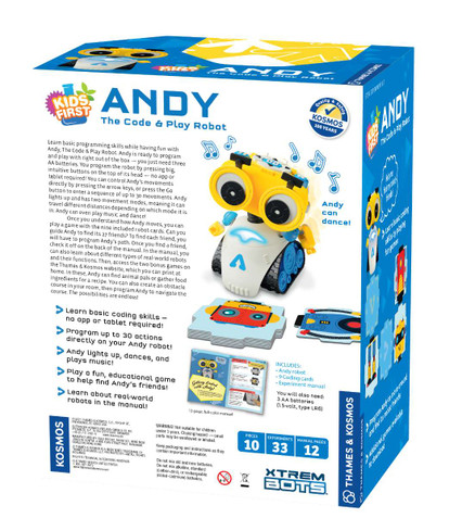 Andy: The Code & Play Robot | Geyer Instructional Products