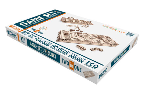 2-in-1 Game Set- UR and SENET Construction STEM Kit | Geyer ...