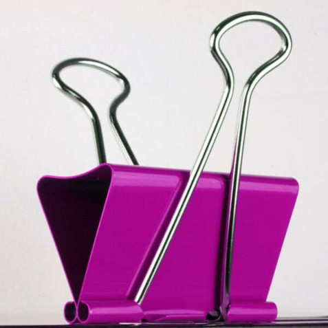 Assorted Size Color Binder Clip (12/Pack) 24 Packs | Geyer ...