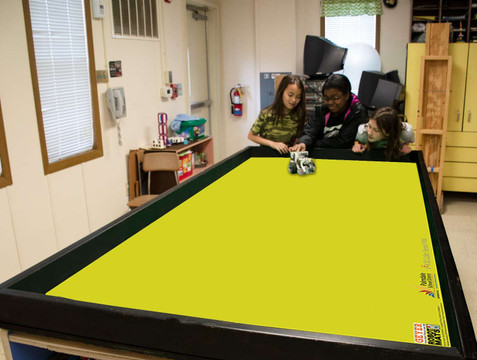 VEX IQ Color Sensor Robotics Mat, FLL Size 44.75" x 92.75" | Geyer ...