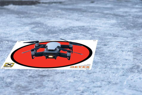 Drone Target Mat, Color Target, Red (Various Sizes and Substrates ...
