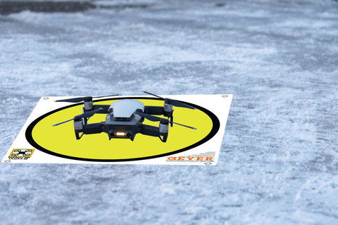 Drone Landing Pad, Color Target Dot, Yellow (Various Sizes and ...
