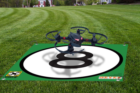 Drone Landing Pad, Number 8 Target Dot (Various Sizes and Substrates ...