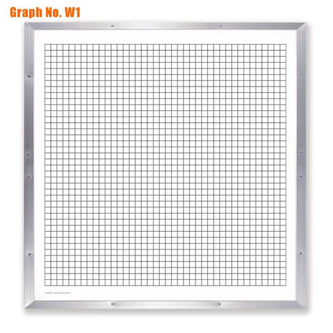 Design-Your-Own Dry Erase Board - 4' x 4' (Graphs, Grids, Calendars ...