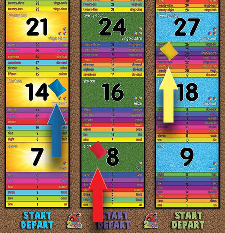 Kinesthetic Multiplication 7-8-9 Mat | Geyer Instructional Products