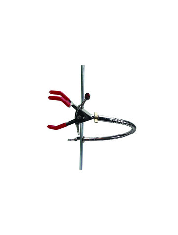 3-PRONG CLAMP WITH FLEXIBLE EXTENSION ROD | Geyer Instructional Products