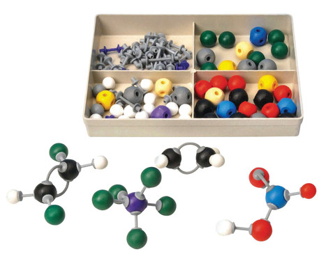 Molecular Model Set, 95 pcs (53 Atoms, 42 Bonds) - Organic and ...