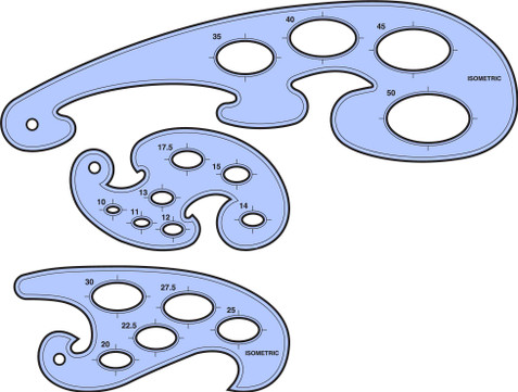 how to draw ellipse with french curve