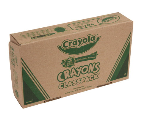 Crayons Classpack® 800 ct., 8 Colors | Geyer Instructional Products