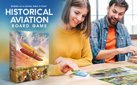 First in Flight: Mensa Award Winning Board Game About Historical ...