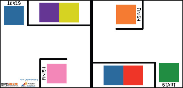 Robotics Challenge Mat -- "Water", FLL Size | Geyer Instructional Products