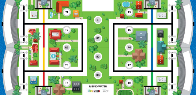 WRO 2023 Senior Regular Competition Mat | Geyer Instructional Products