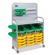Gratnells MakerSpace Cart, 3 Deep (F2) & 12 Shallow (F1) Sunshine ...