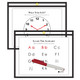 Reusable Dry Erase Pocket, Neon Red, 9 x 12 (Set of 30 Pockets) | Geyer ...