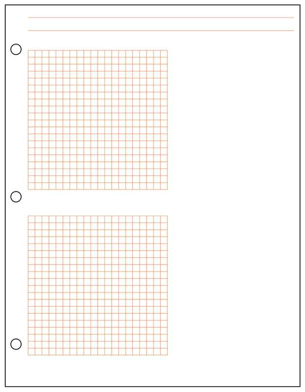 Decimal Graph Paper, 1/5" - Red - 500 Sheet Ream | Geyer Instructional ...