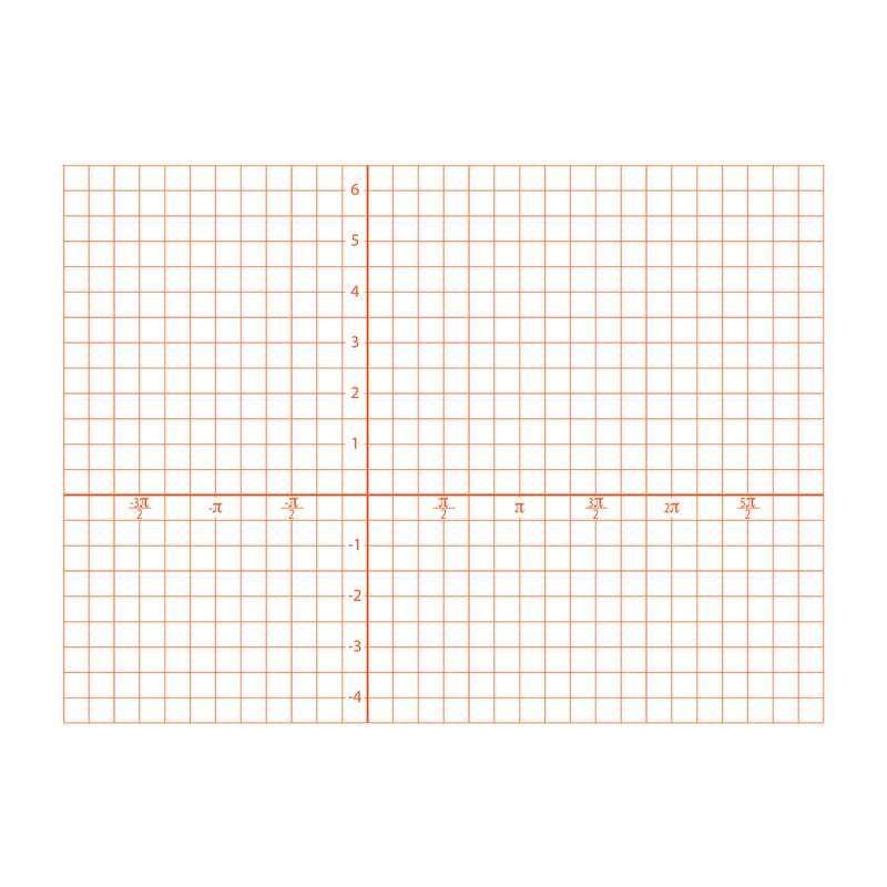 Graph Paper Pads, 1/8" SQ. Numbered Axis, 100 Sheets per Pad, 3 Pads ...