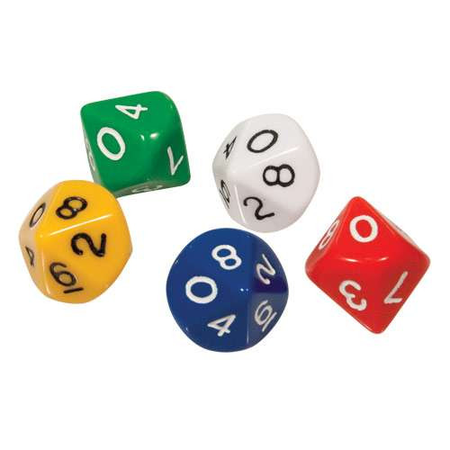 Classic Dot Dice - Set of 18 | Geyer Instructional Products