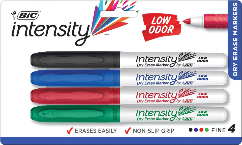 BIC Intensity Permanent Marker Fine Point 24-Count Box | Geyer ...