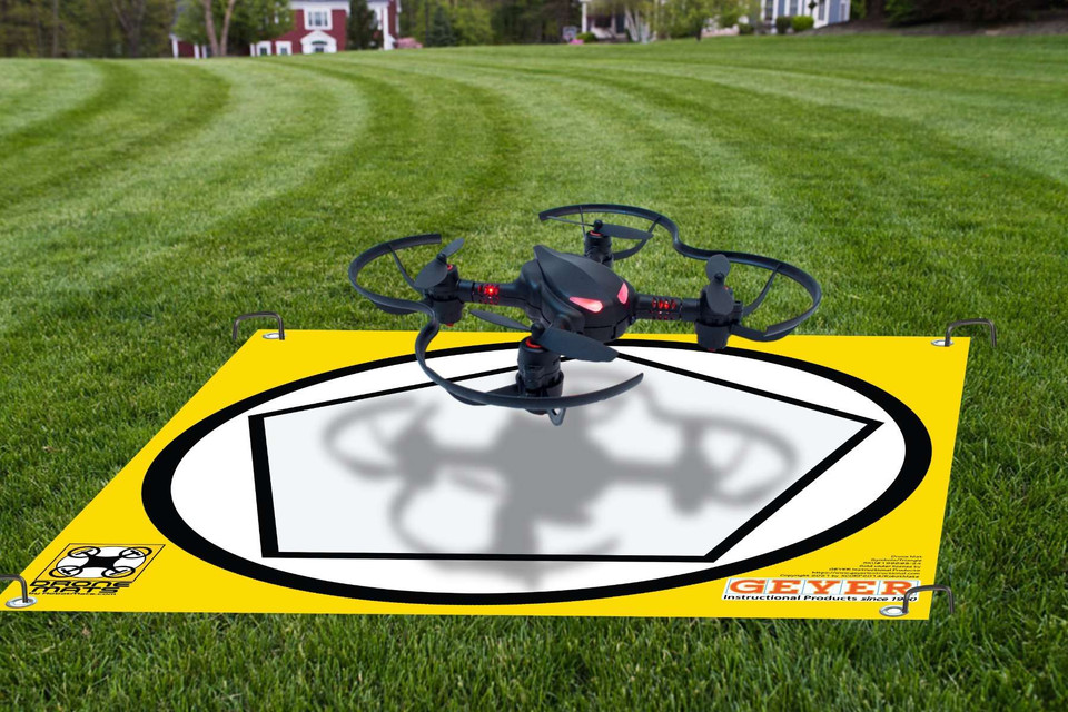Drone Target Mat, Color Target, Red (Various Sizes and Substrates ...