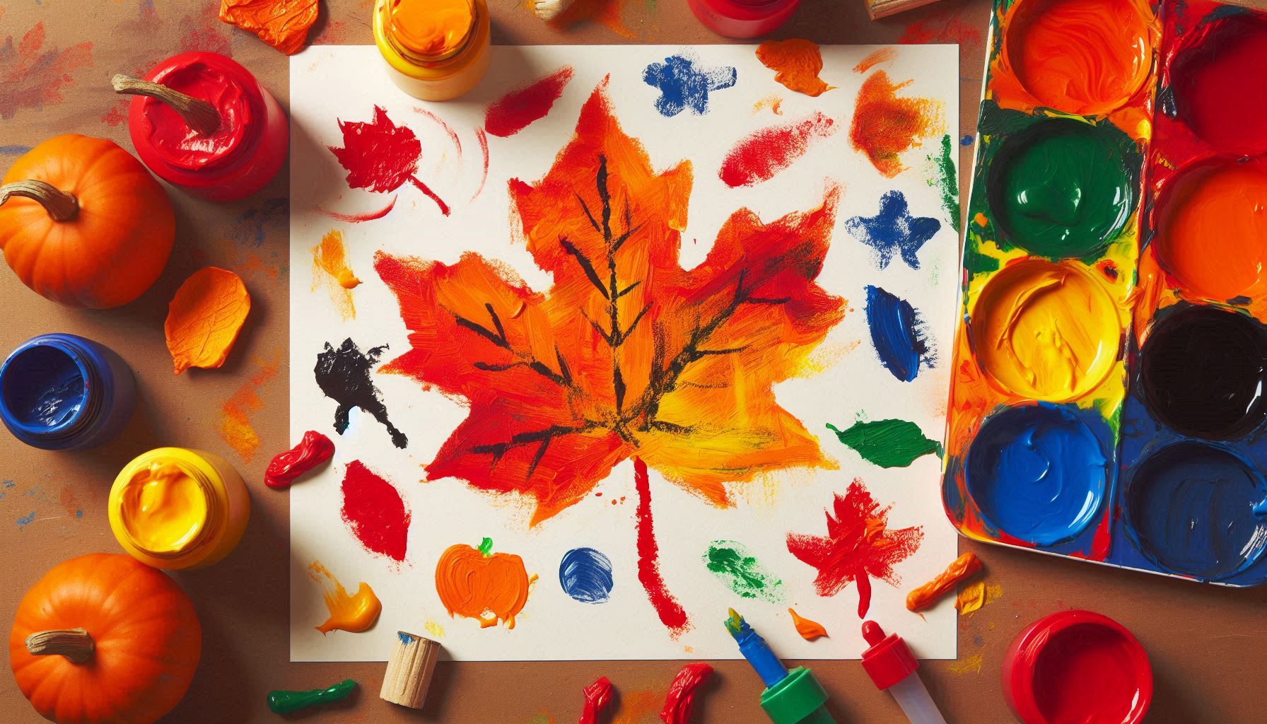 Fall Leaf Stamping Art - A Fall Classroom DIY for Grades K-4 - Geyer ...