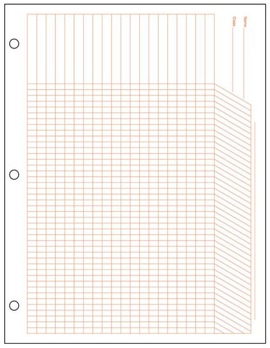 Progress/Bar Graph Paper - 500 Sheet Ream | Geyer Instructional Products