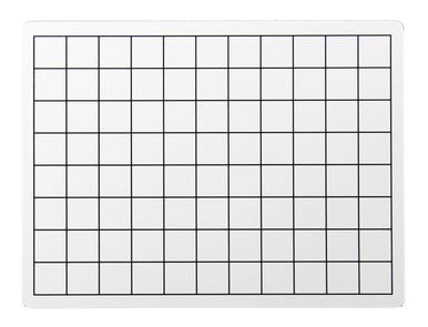 Two-Sided Dry Erase Grid Board, 1" Squares | Geyer Instructional Products