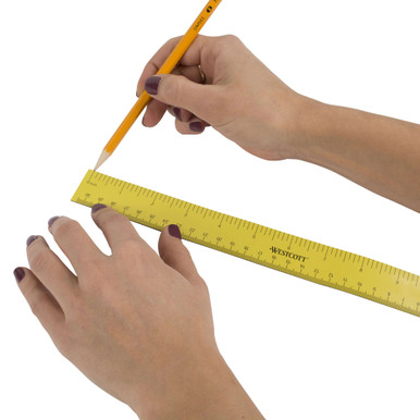 12" Magnetic Strip Ruler 1.0 mm | Geyer Instructional Products
