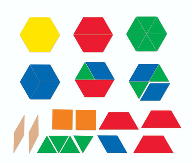 Giant Magnetic Pattern Blocks | Geyer Instructional Products