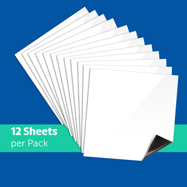 3" x 3" White Dry Erase Sticky Notes with Marker - 12 Sheets | Geyer ...