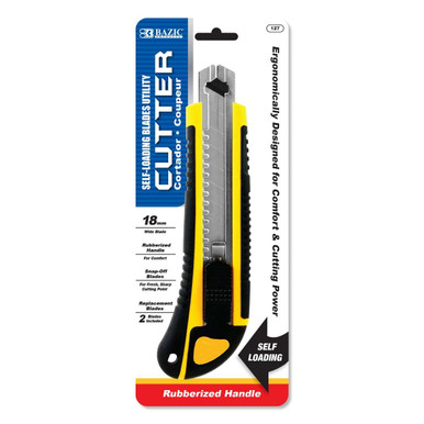 Heavy Duty Self Loading Cutter w/ Grip + 2 Replacement Blades 12 Packs ...
