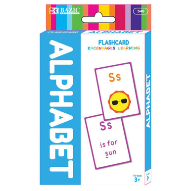 Alphabet Preschool Flash Cards (36/Pack) 24 Pack | Geyer Instructional ...