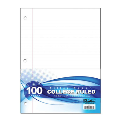 C/R 100 Ct. Filler Paper 36 Pack | Geyer Instructional Products