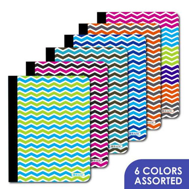 C/R 100 Ct. Chevron Composition Book 48 Pack | Geyer Instructional Products