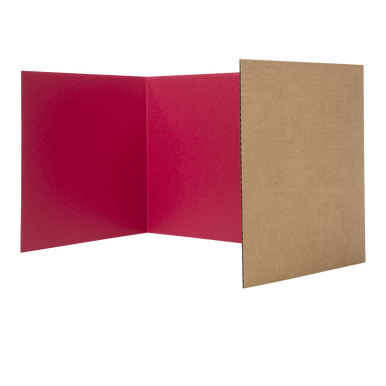 18" x 48" Red Project Boards - Set of 24 for Displays & Presentations ...